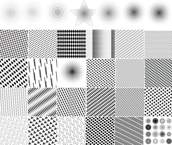 Punctate Pattern Background-vector Pattern-free Vector Free Download